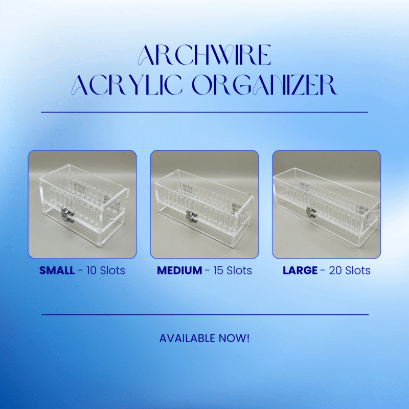 Archwire Acrylic Organizer - wandhtech